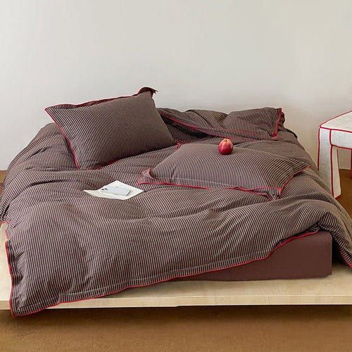 Arthur Pinstripe Bedding Set | Cozy Bedding | Ever Lasting