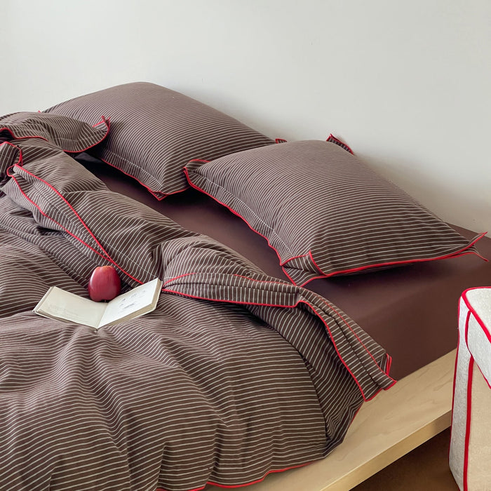 Arthur Pinstripe Bedding Set | Cozy Bedding | Ever Lasting