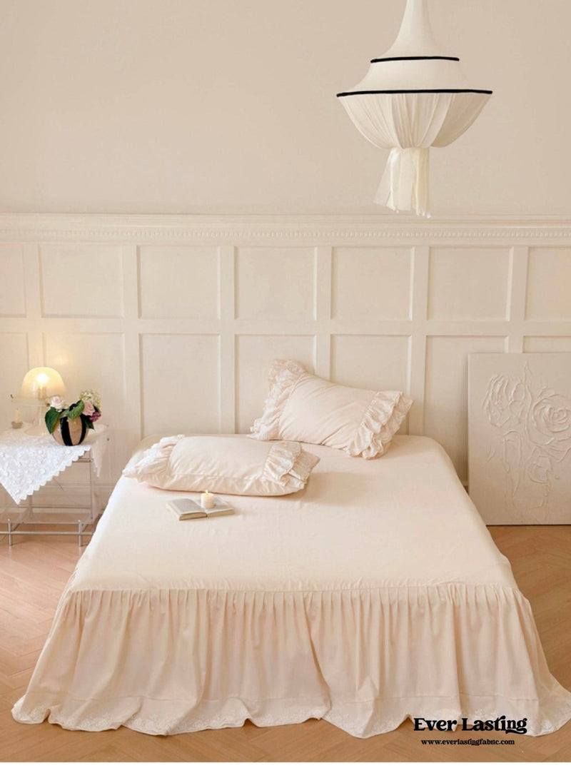 Lace Ruffle Bedding Set | Luxury Ruffle Bed Set | Ever Lasting