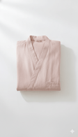 Double-Layer Gauze Cotton Robe | Premium Loungewear | Ever Lasting
