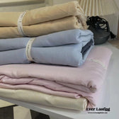 DUO Double Layer Cotton Bedding Bundle | Solid Duvet Cover | Ever Lasting