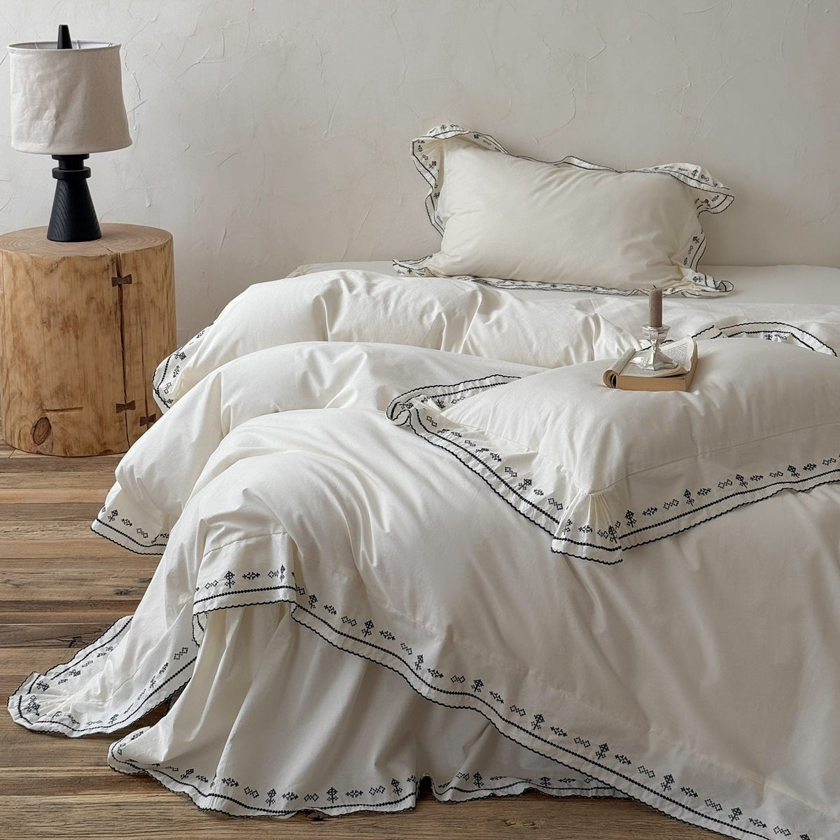 Eden French Embroidered Bedding Set | Luxury Bedding | Ever Lasting