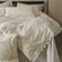 French Linen Cotton Embroidered Floral Bedding Set | Bedroom Essentials ...
