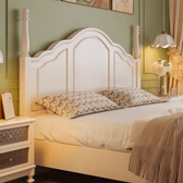French Solid Wood White Bed Frame | Cottagecore Aesthetic Beds | Ever ...