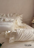 Lacey Ruffle Washed Cotton Bedding Bundle | Pure Bedding | Ever Lasting