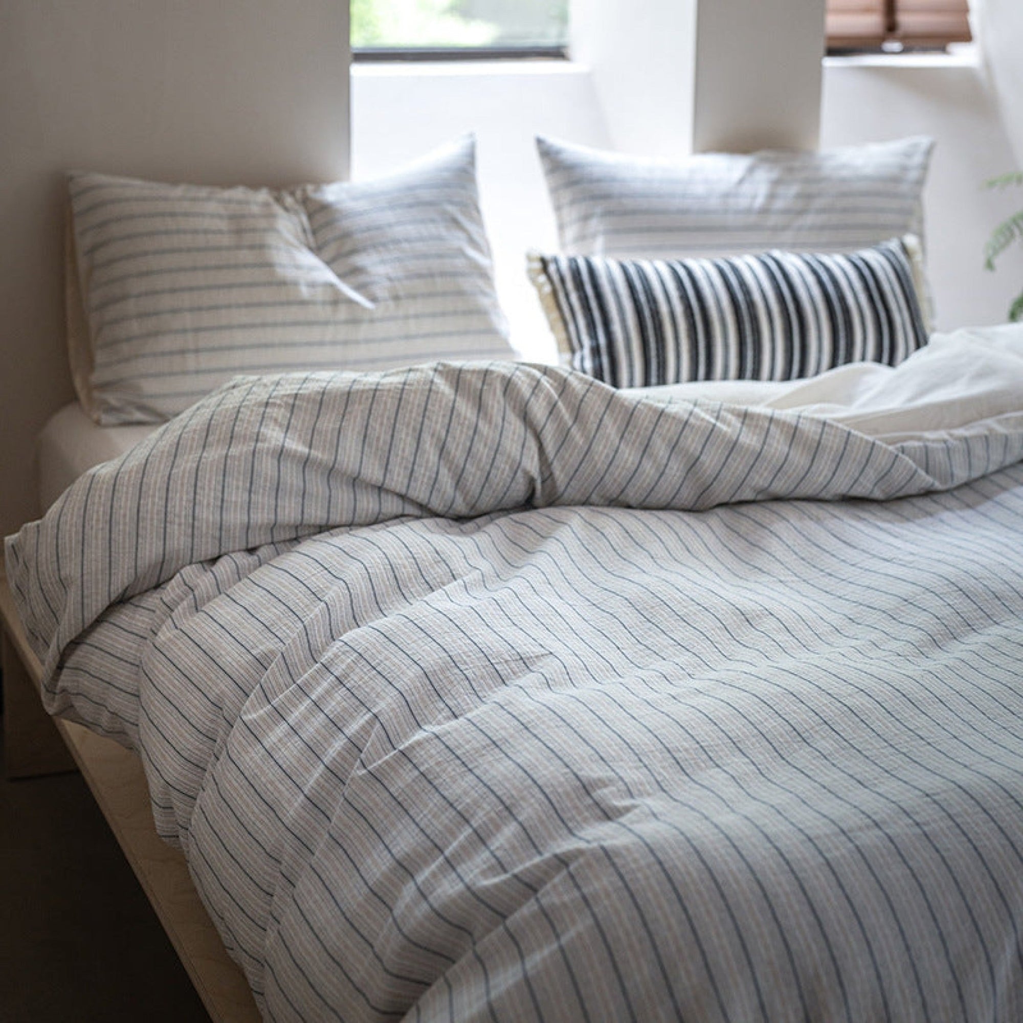 Lina Minimalist Striped Bedding Set | Best Bedding | Ever Lasting