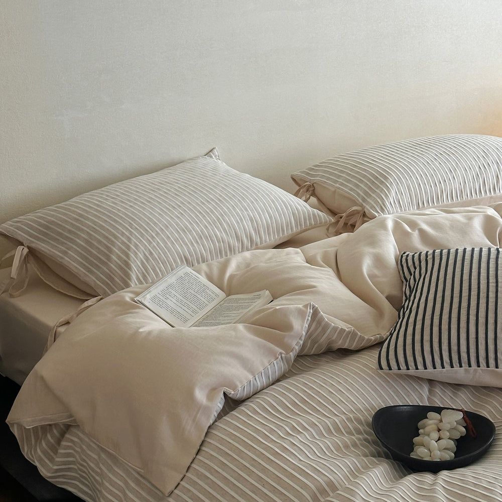 Marina Striped Bedding Set | Cozy Bedding | Ever Lasting