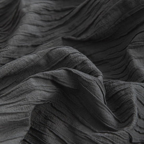 Neutral Textured Bedding Set | Gray Minimal Bedding Set | Ever Lasting