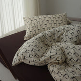 Rosemary Vintage Brown Bow Bedding Set | Cozy Bedding | Ever Lasting