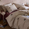 Rowan Jacquard Striped Floral Bedding Set | Cozy Bedding | Ever Lasting