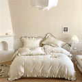 Silky Ruffle Bedding Bundle | Coquette Bed Set | Ever Lasting