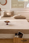 Velvet Fitted Sheet | Solid Bed Sheet | Ever Lasting Fabric