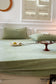 Velvet Fitted Sheet | Solid Bed Sheet | Ever Lasting Fabric