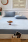 Velvet Fitted Sheet | Solid Bed Sheet | Ever Lasting Fabric