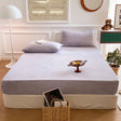Velvet Fitted Sheet | Solid Bed Sheet | Ever Lasting Fabric
